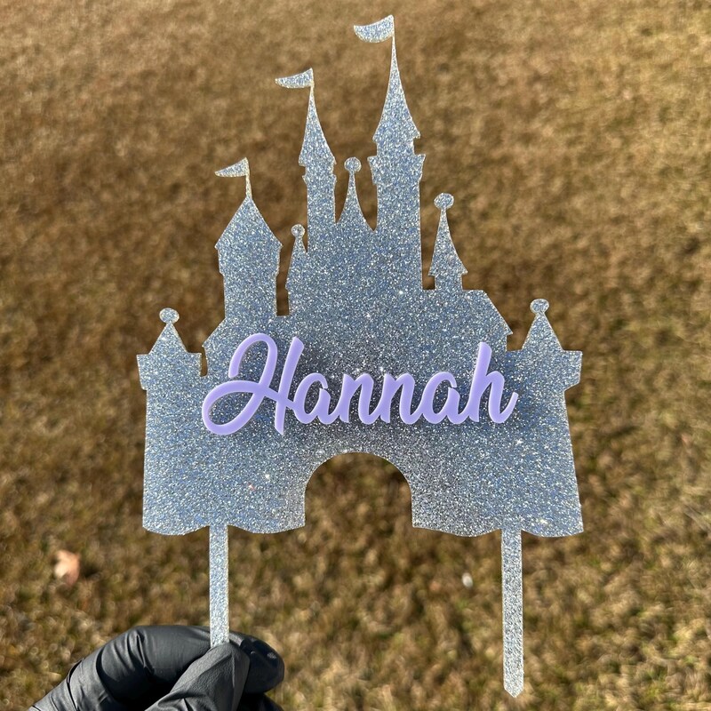Castle Cake Topper - Etsy