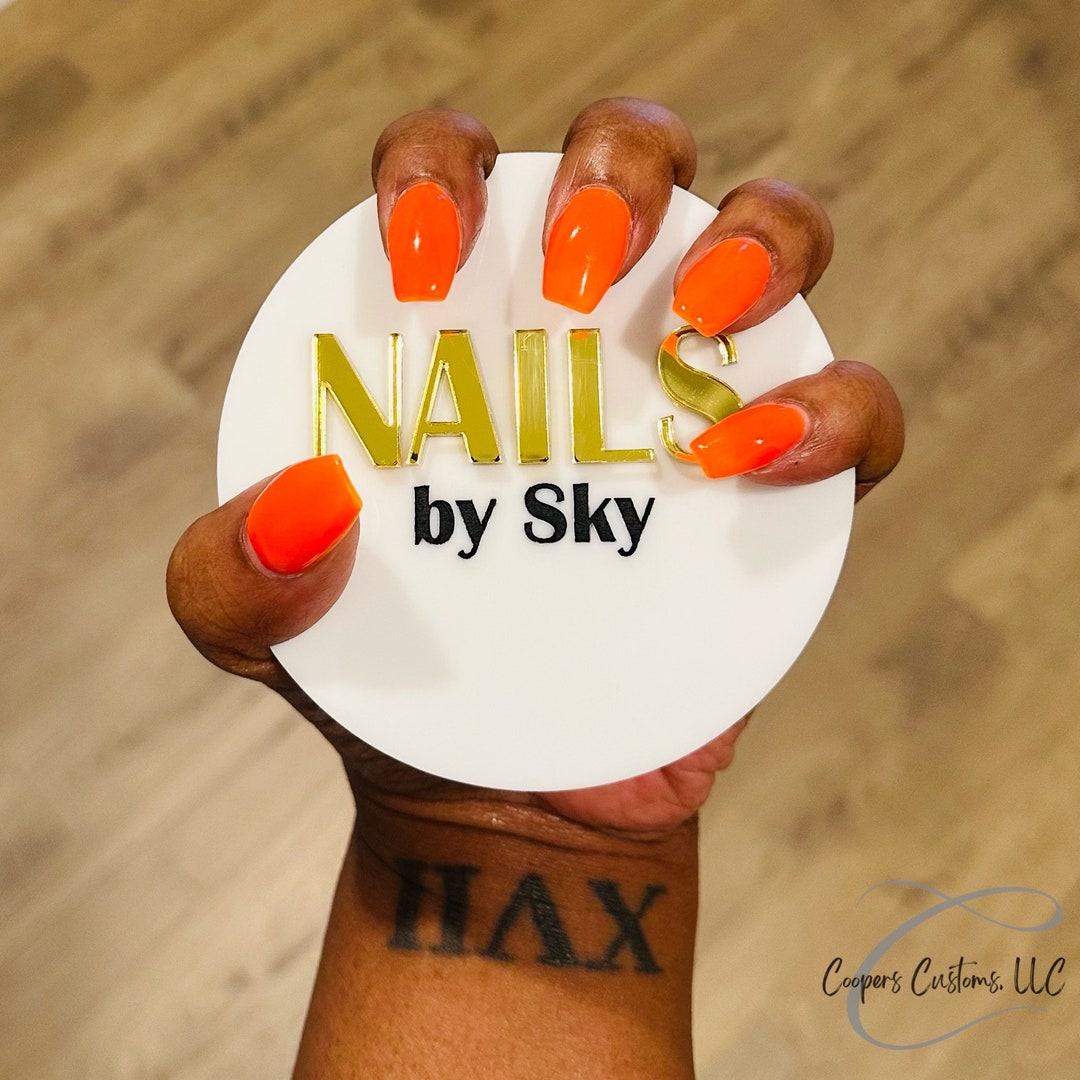 Acrylic Nailfie Disc Prop for Nail Techs Nail Tech Gifts Social Media ...