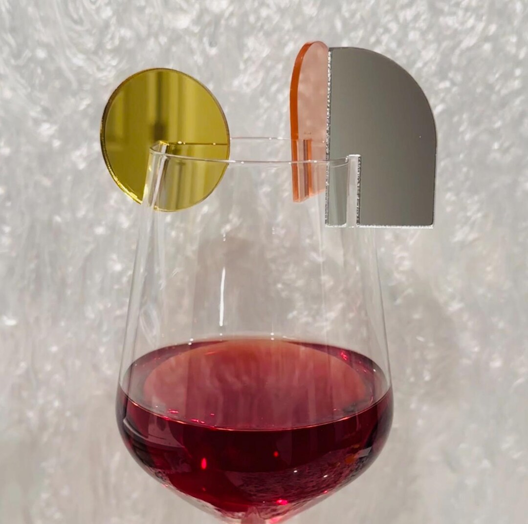 Blank Drink Tags | Stemless Drink Stirrers | Personalized Drink Tag ...