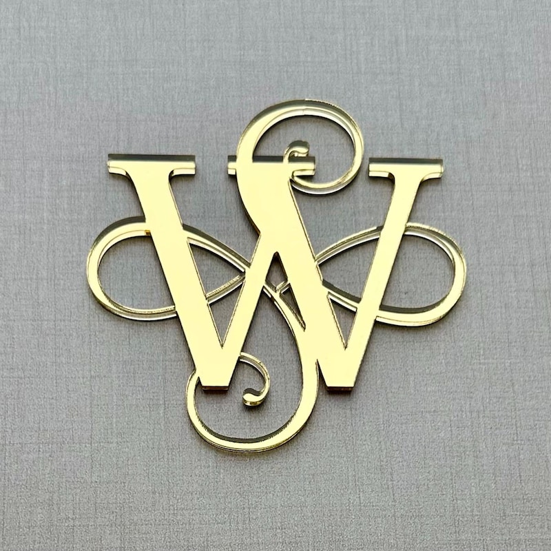 Acrylic Initials - Etsy