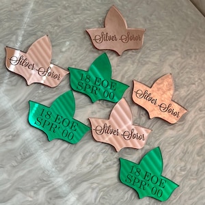 AKA Inspired Custom Engraved Cupcake Toppers | D9 AKA Cake Charm | Ivy ...