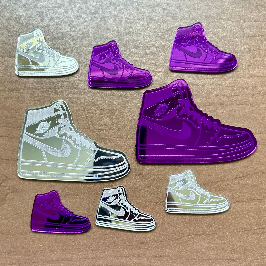 Jordan Air 1 Inspired Cupcake Toppers | Shoe Cakes | Sneaker Ball ...