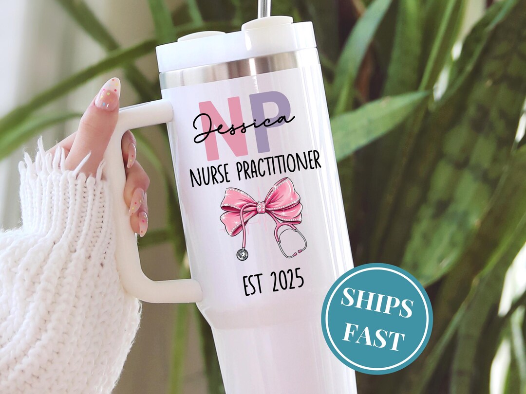 Nurse Practitioner Graduation Gifts for Nurse Practitioner 40oz Tumbler ...