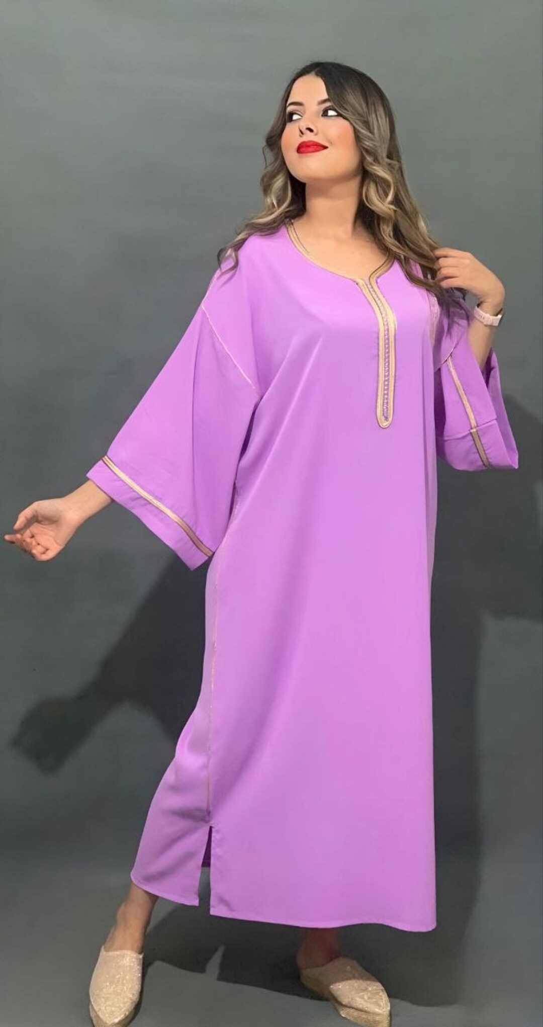 Moroccan Caftan, Long Dress, Handmade, Muslim Dress, Maxi Dress - Etsy