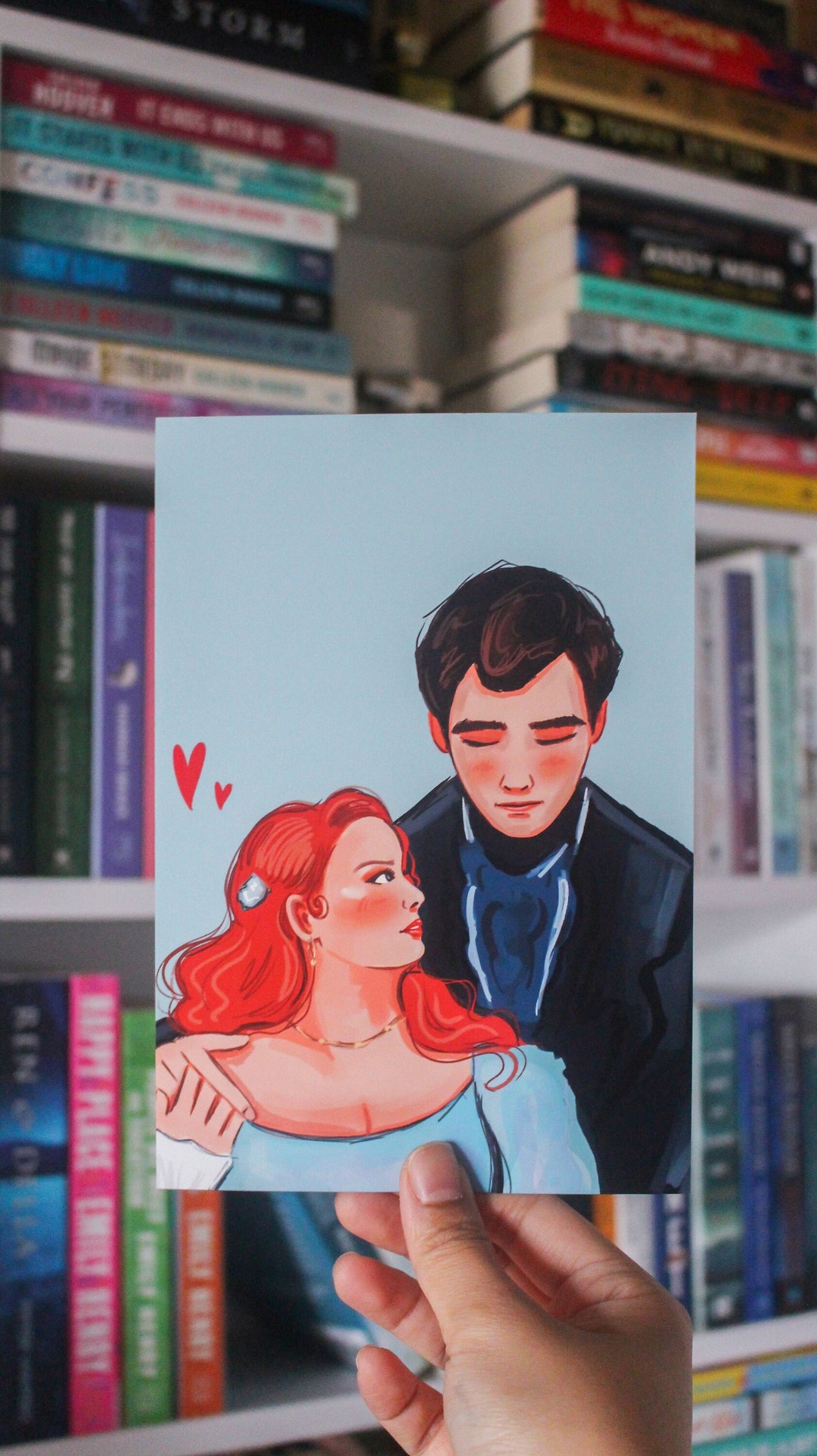 Bridgerton Penelope and Colin Fan Art Original Art Print - Etsy
