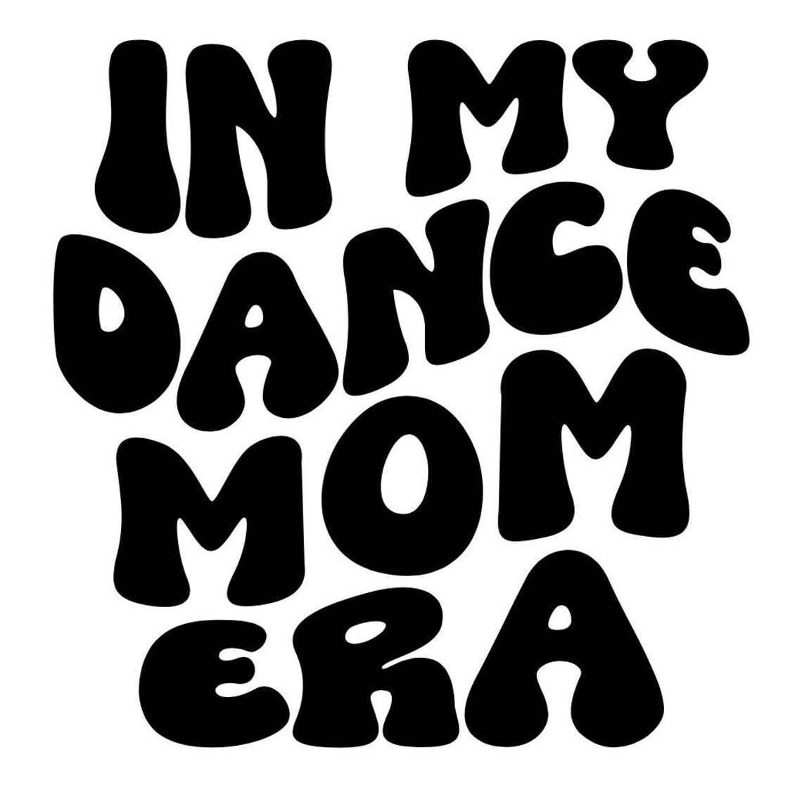 In My Dance Mom Era Decal - Etsy