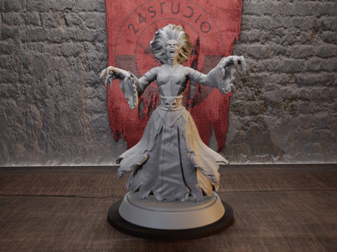 Banshee Queen of the Undead RPG Miniatures Dungeons and Dragons ...