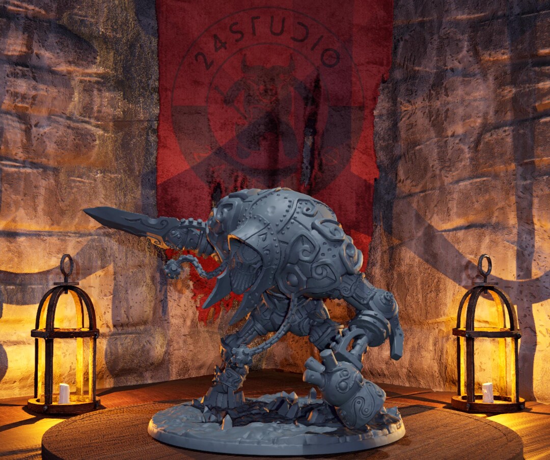 Epic Boss Dangerous Monster Battle Field Army Orcs Miniatures Fantasy ...