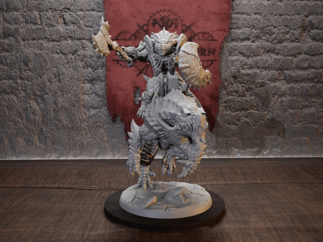 Mutant Lizard-human Warrior Giant Lizard Dungeons and Dragons ...