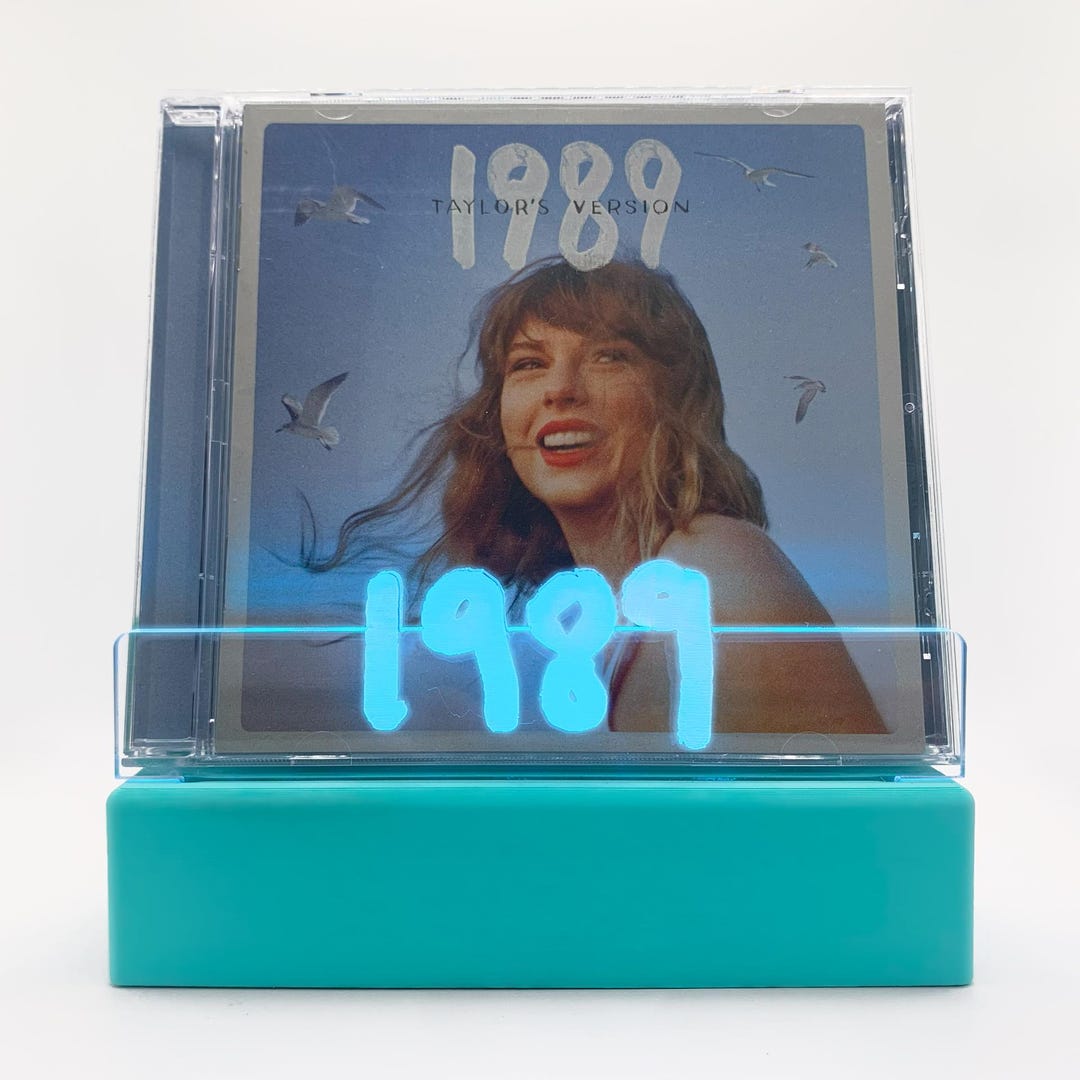 Taylor Swift CD Stand LED - 1989 - Stand or Wall Display - With ...