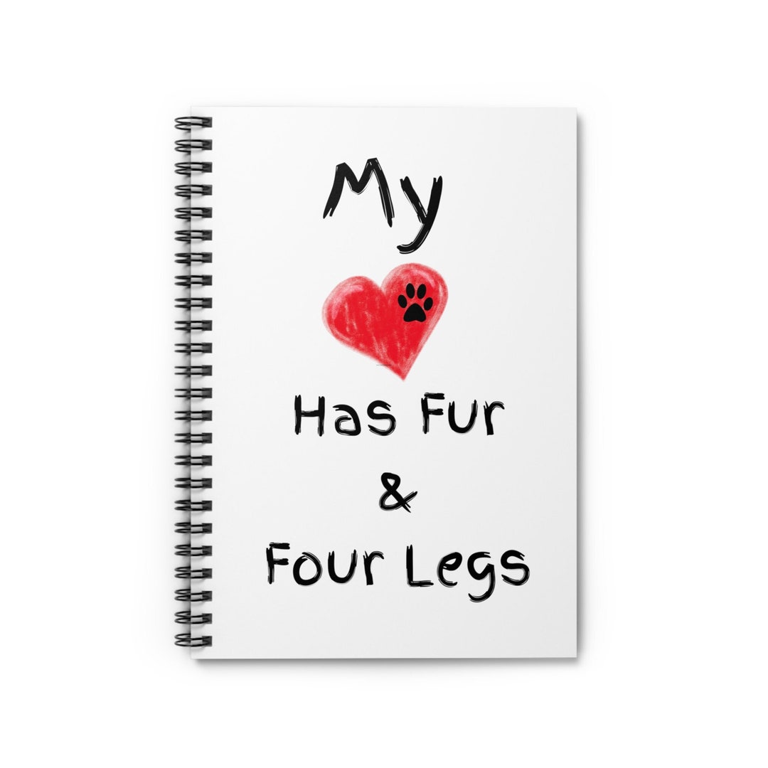 Spiral Notebook - Ruled Line, Fun Notebook, Journal Lovers, Animal ...