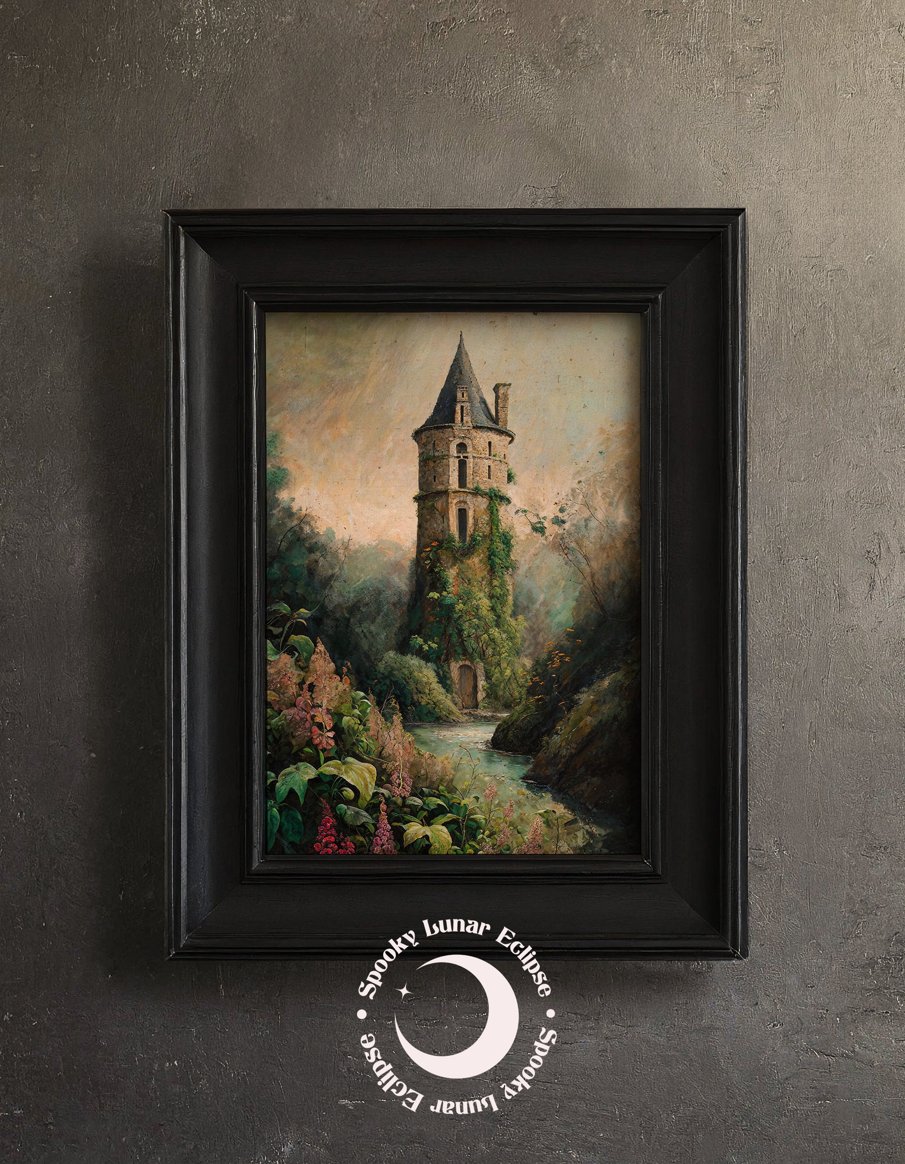 Enchanted Tower Printable, Medieval Tower, Fantasy Tower, Elven Tower ...