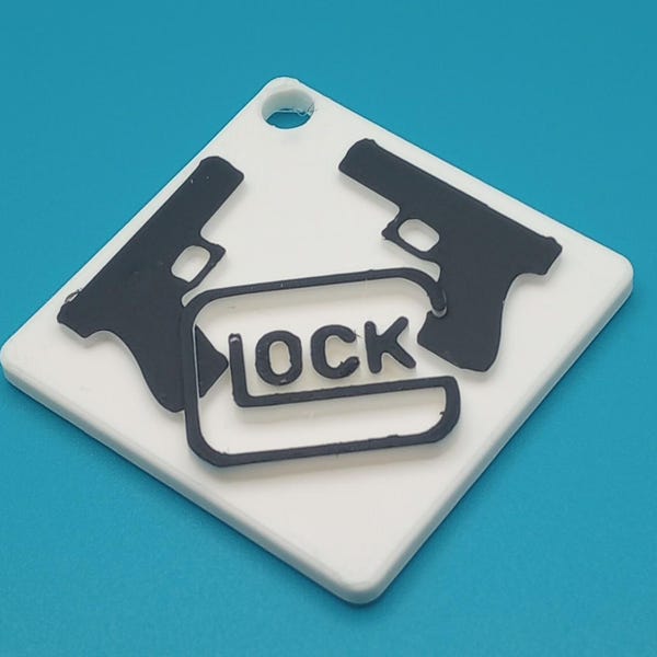 Glock Keychain - Etsy
