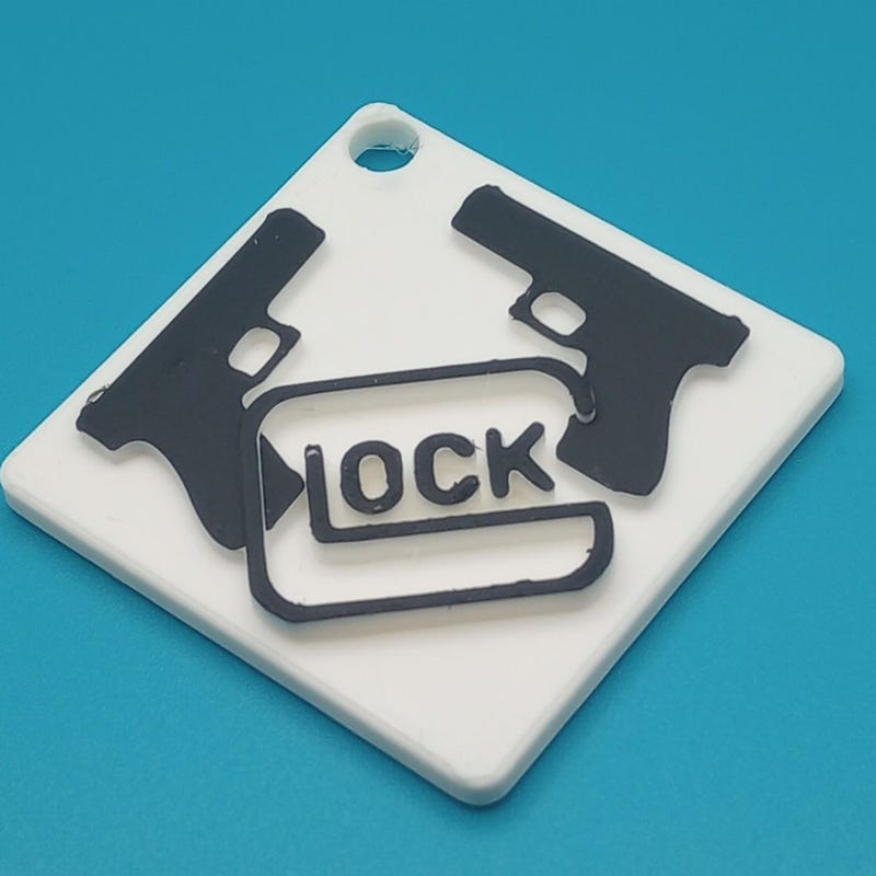 Glock Keychain - Etsy