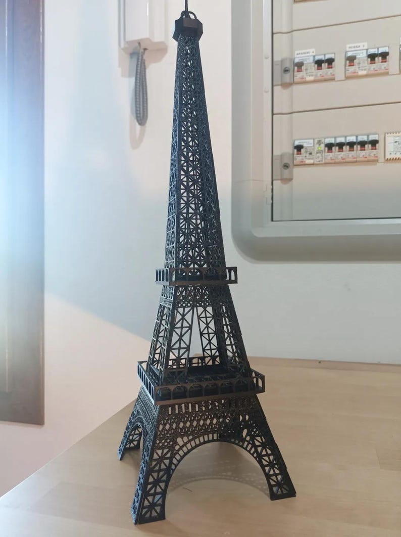 Eiffel Tower 3d Printed Model - Etsy