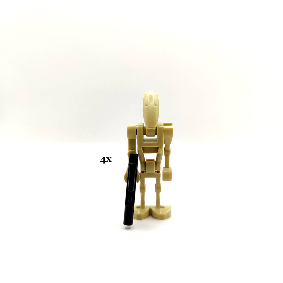 Star Wars Clone Wars 4x B1 Battle Droid Custom Minifigure Droid Army ...