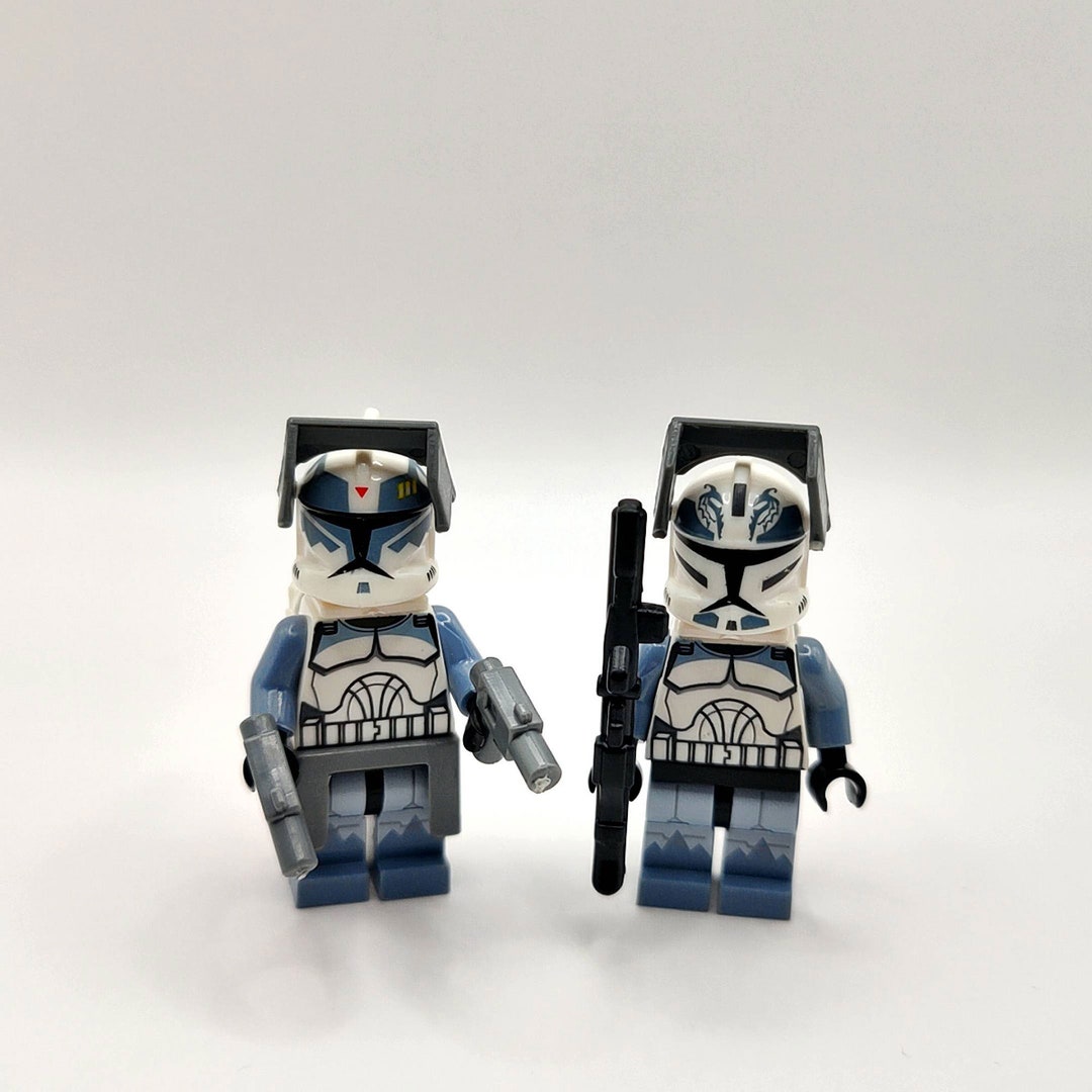 Star Wars Phase 1 Clone Commander Wolffe Wolffe Pack Clone Trooper ...