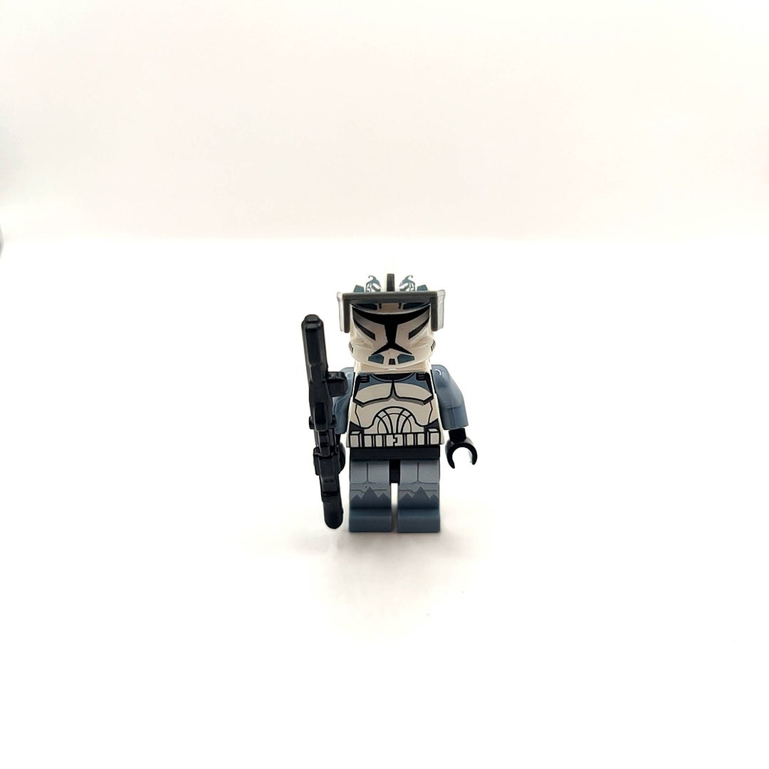 Star Wars Phase 1 Clone Trooper Wolfpack With Jetpack and Blaster Rifle ...