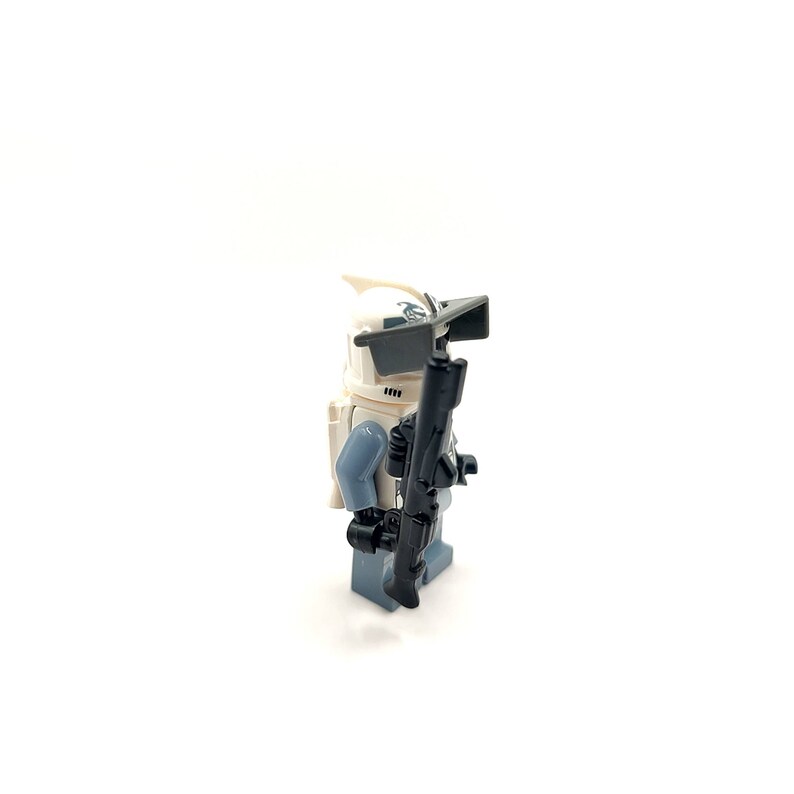 Star Wars Phase 1 Clone Trooper Wolfpack With Jetpack and Blaster Rifle ...