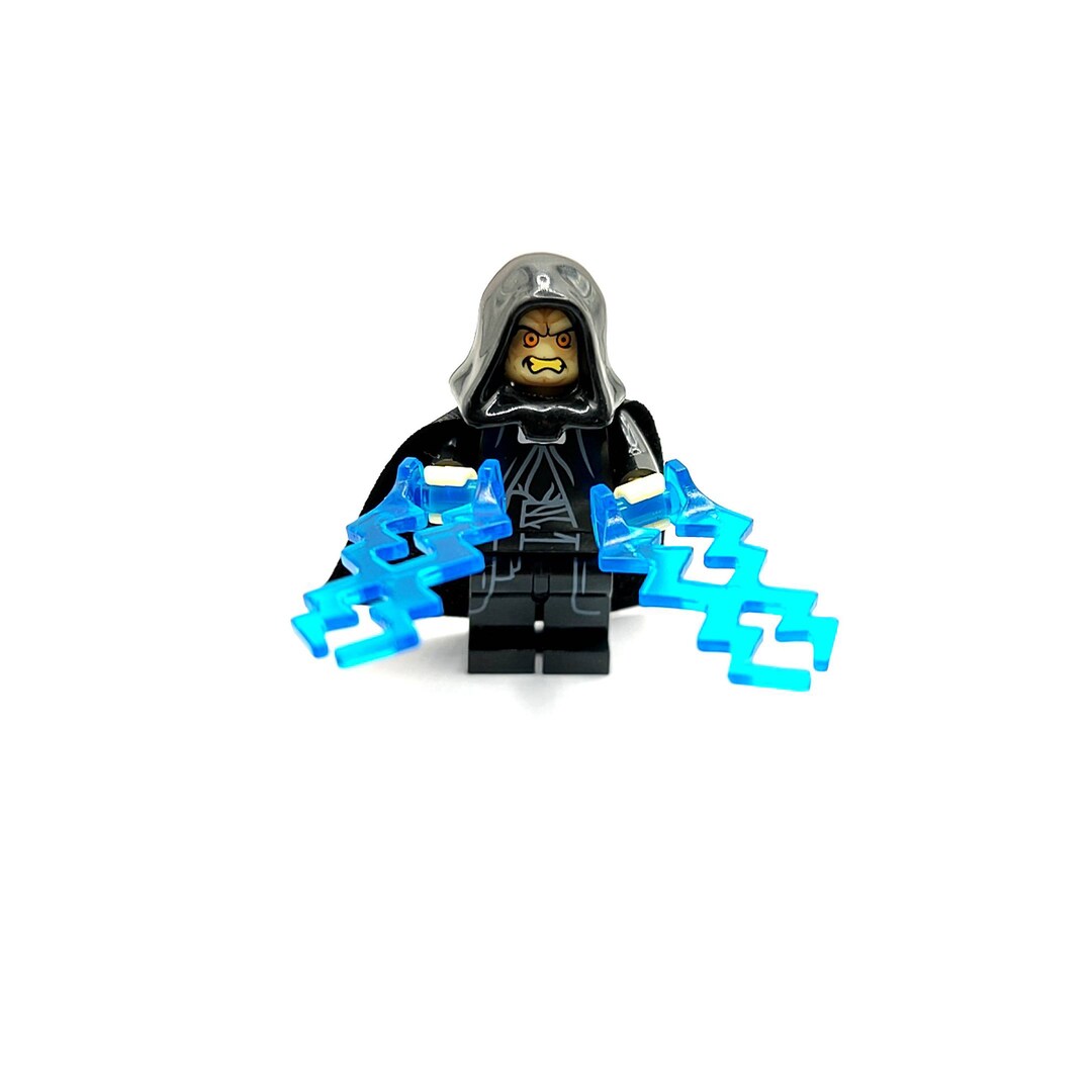 Star Wars Darth Sidious / Minifigure With 2 Faces & Force Lightning ...