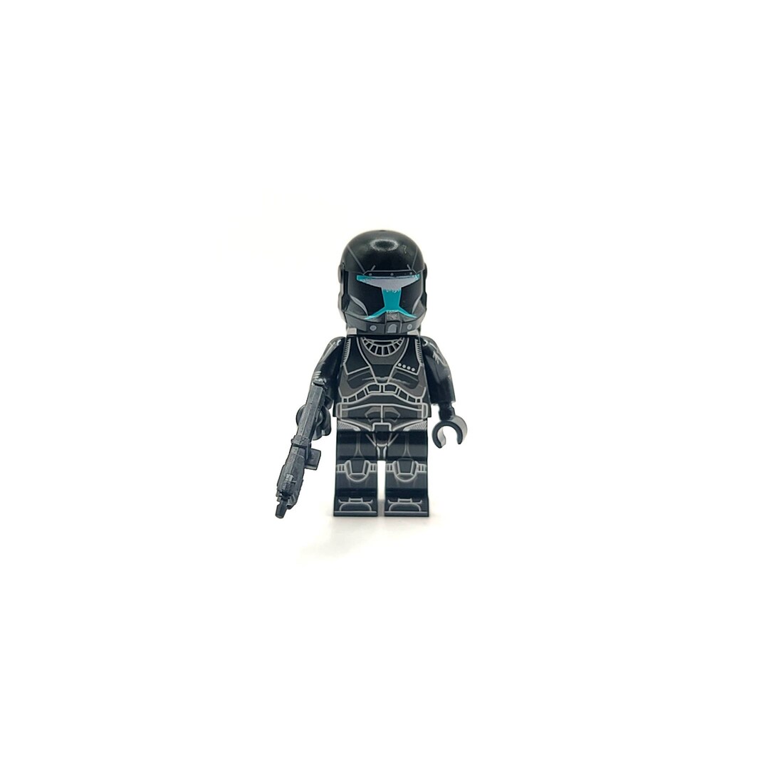 Star Wars Command Omega Squad Custom Minifigure With Blaster black ...