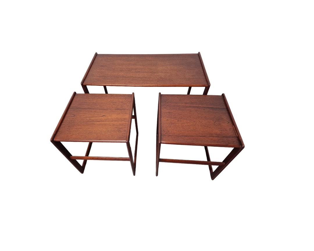 Danish Nesting Tables by Arne Hovmand Olsen for Mogens Kold - Etsy UK