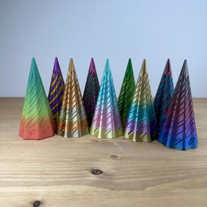 Wavy Vortex Thead, Impossible Cone, Desk Fidget, Stress Reliever - Etsy
