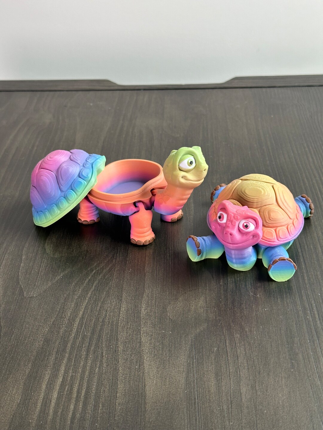 Articulated Flexible Tortoise Fidget Toy With Removable Shell With ...