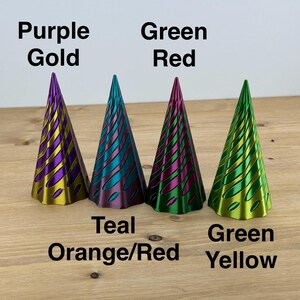 Wavy Vortex Thead, Impossible Cone, Desk Fidget, Stress Reliever - Etsy