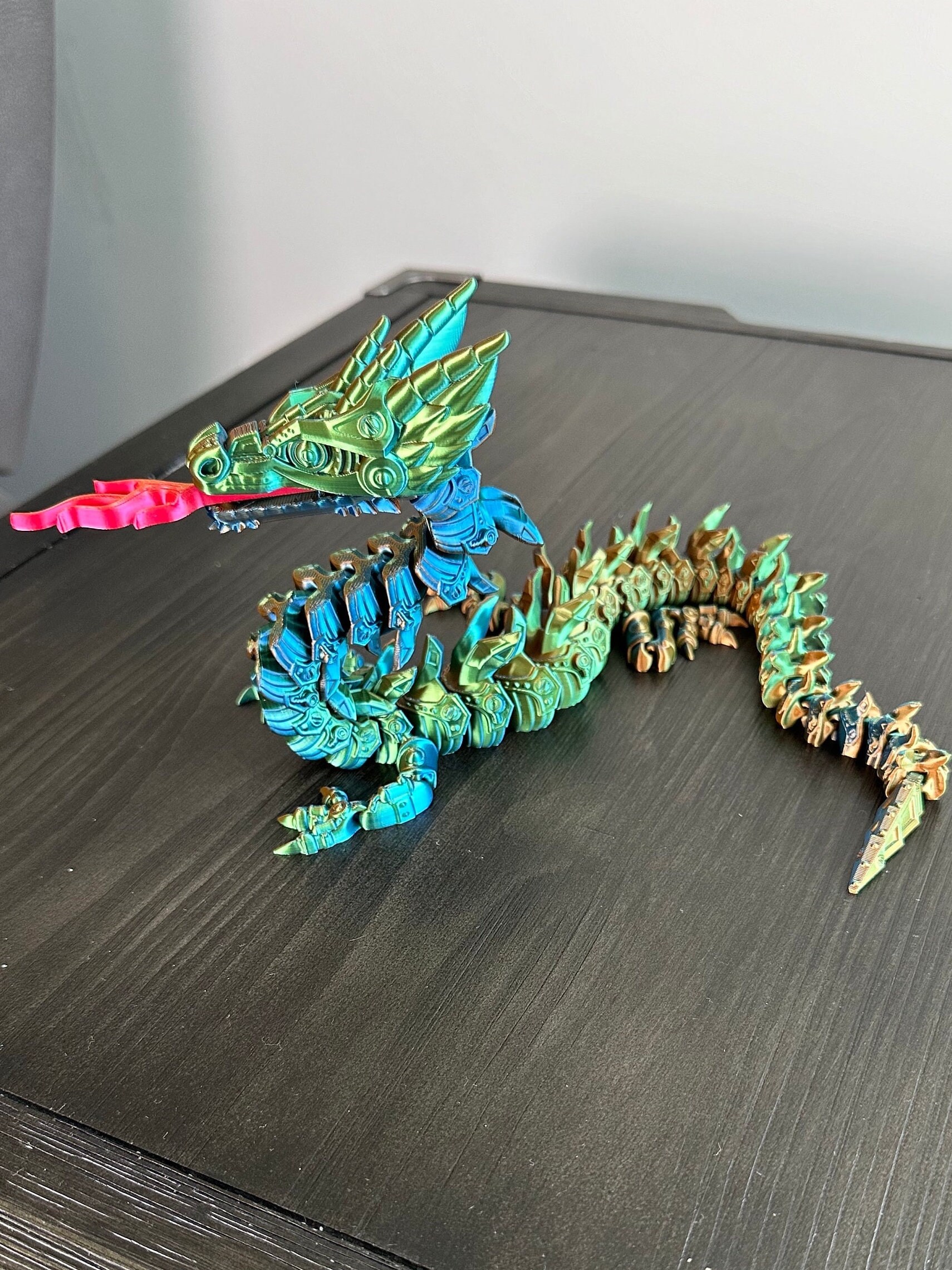 Articulated Mech Dragon Fidget Toy - Etsy