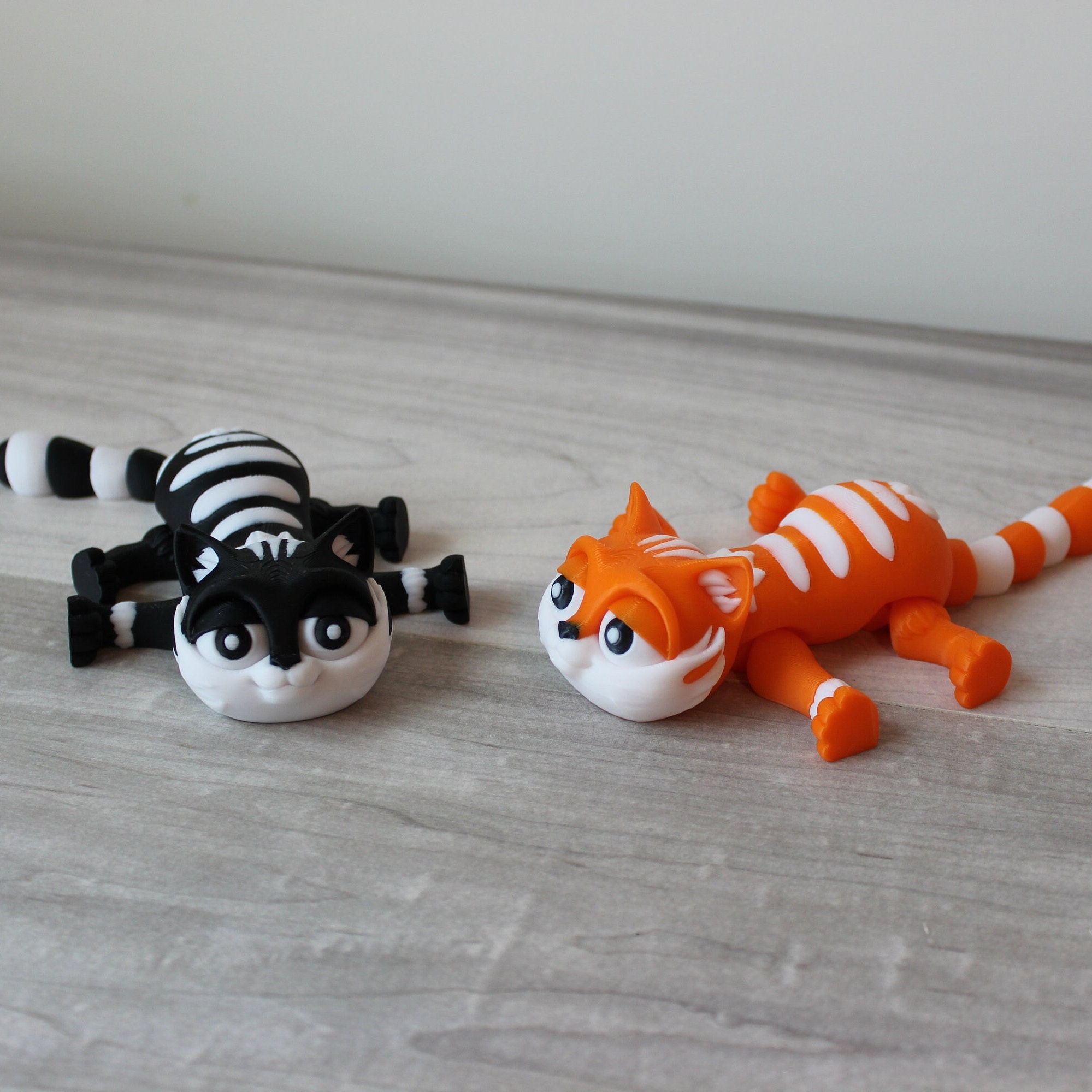 Flexi Cat/ Fidget Toy/ 3D Printed - Etsy