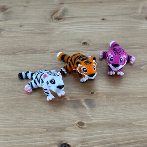 Mini Tiger Fidget Toy and Keychain, Desk Fidget Toy - Etsy