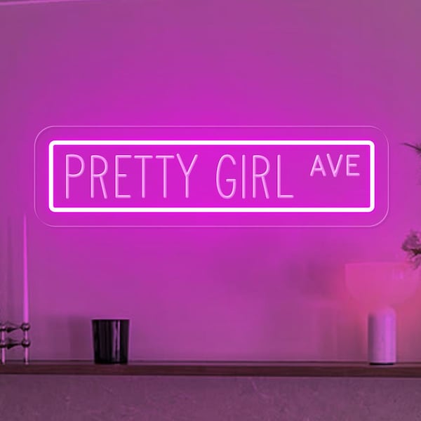 Pretty Girl Ave Sign - Etsy