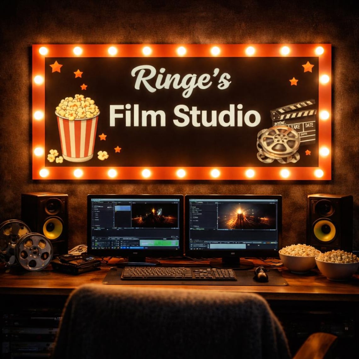 Custom Movie Room Marquee Light Sign,home Cinema Theater Wall Art - Etsy