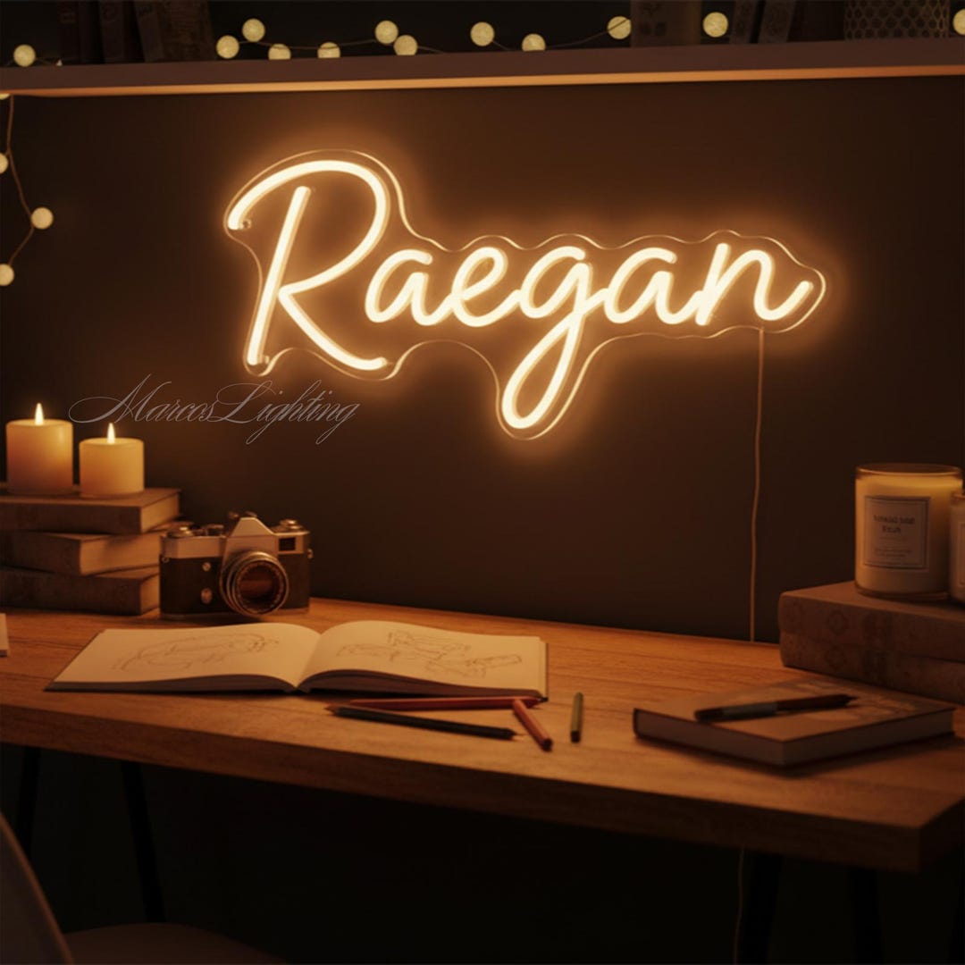 Custom Teens Name Neon Sign:personalized Kids Room Wall Light,christmas ...