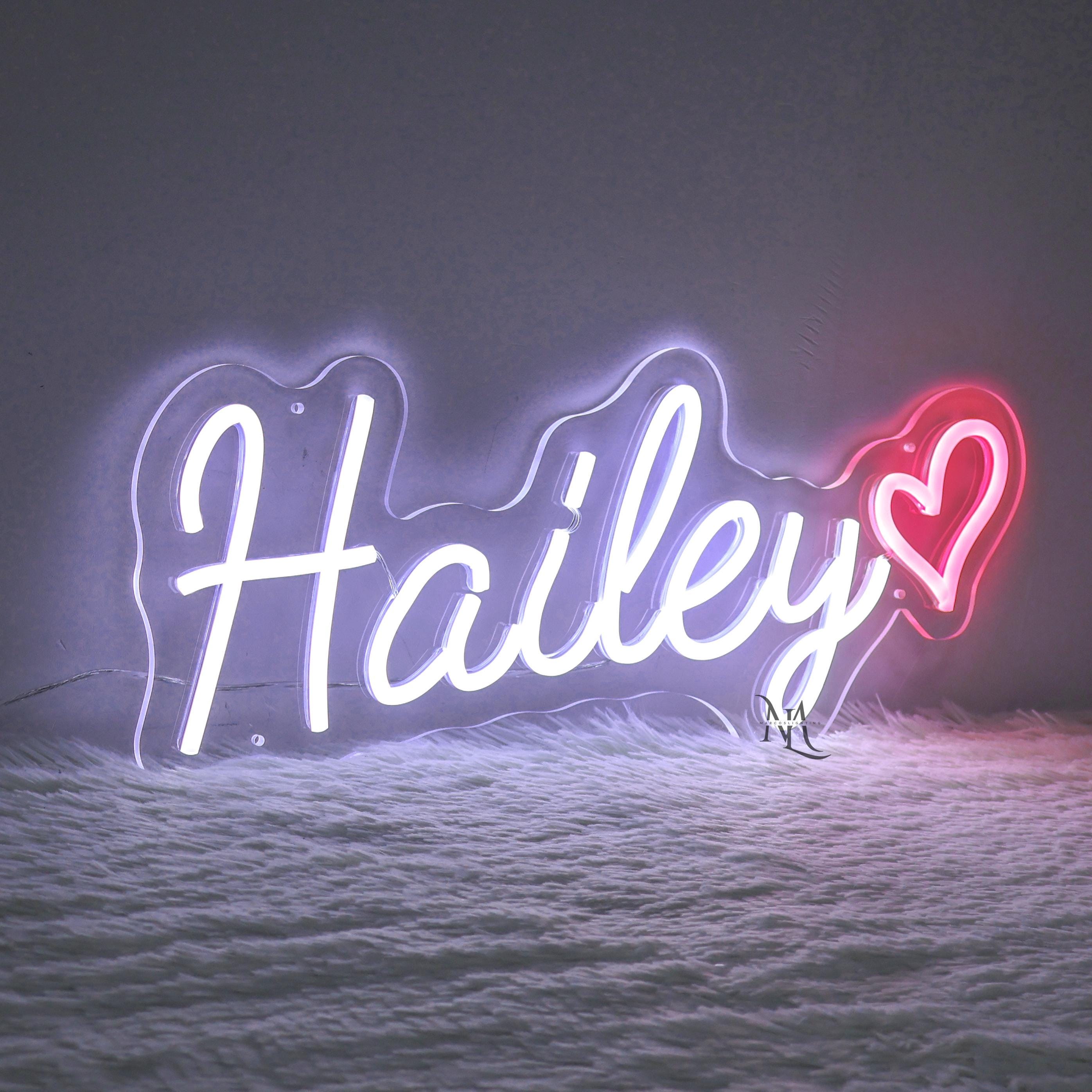 Haley The Name Neon Wallpapers Pinterest || Haley