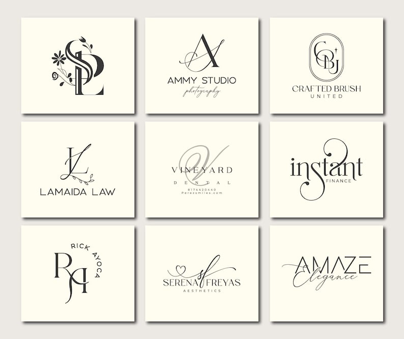 Custom Hand-drawn Logo Design: Professional Business Branding - Etsy