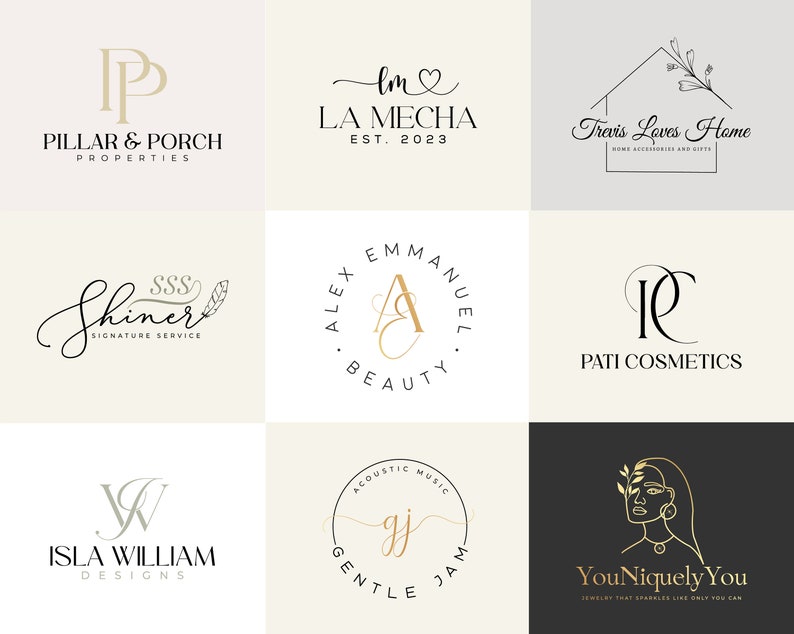 Professional Business Branding Kit: Custom Logo Design - Etsy