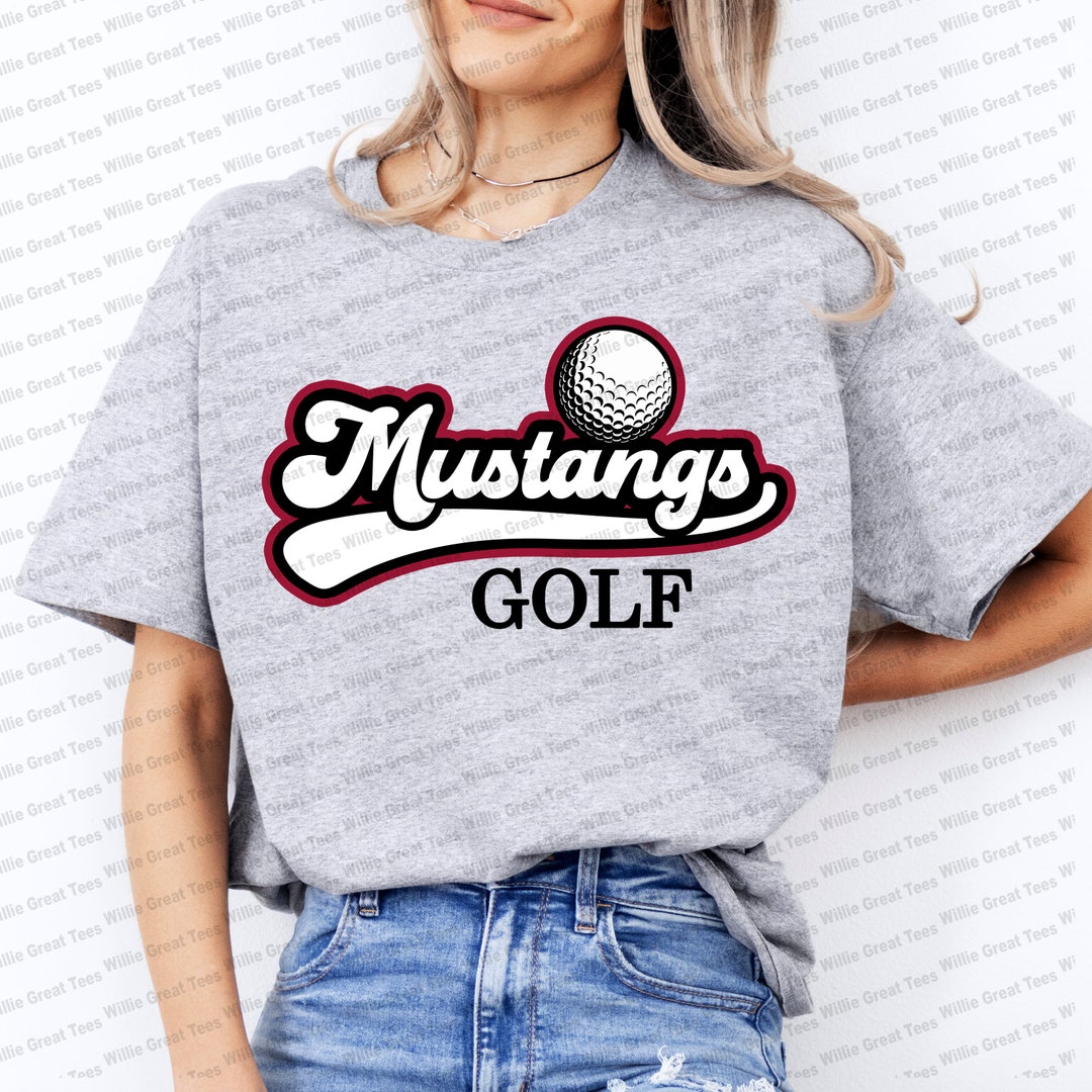 Mustangs Golf PNG - Etsy