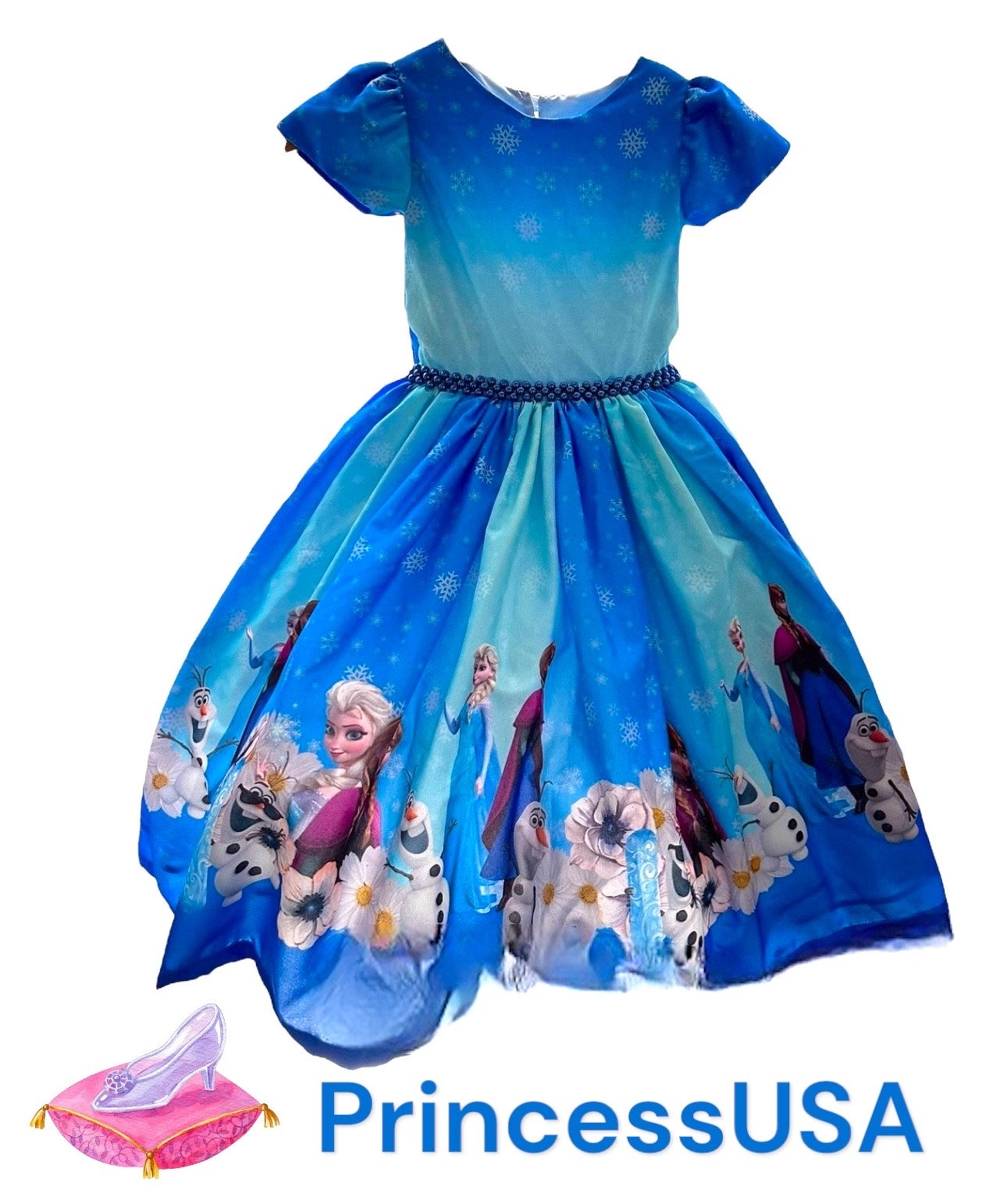 Frozen Dress - Etsy