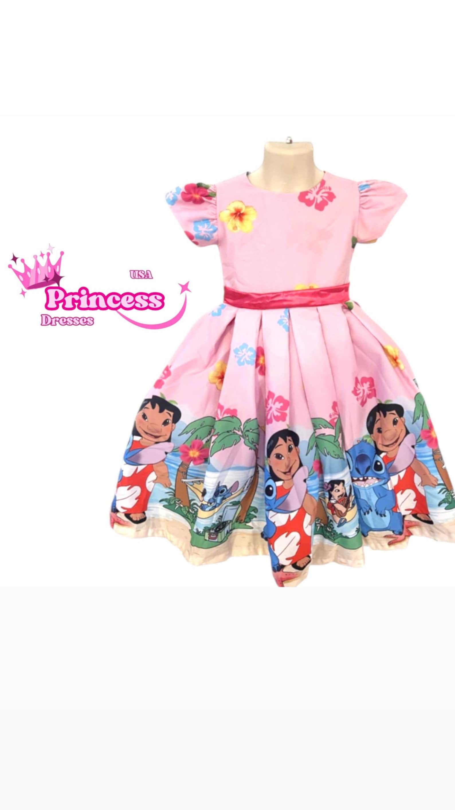 Lilo Stitch Dress, Stitch Birthday Outfit, Toddler Girl Stitch Party ...