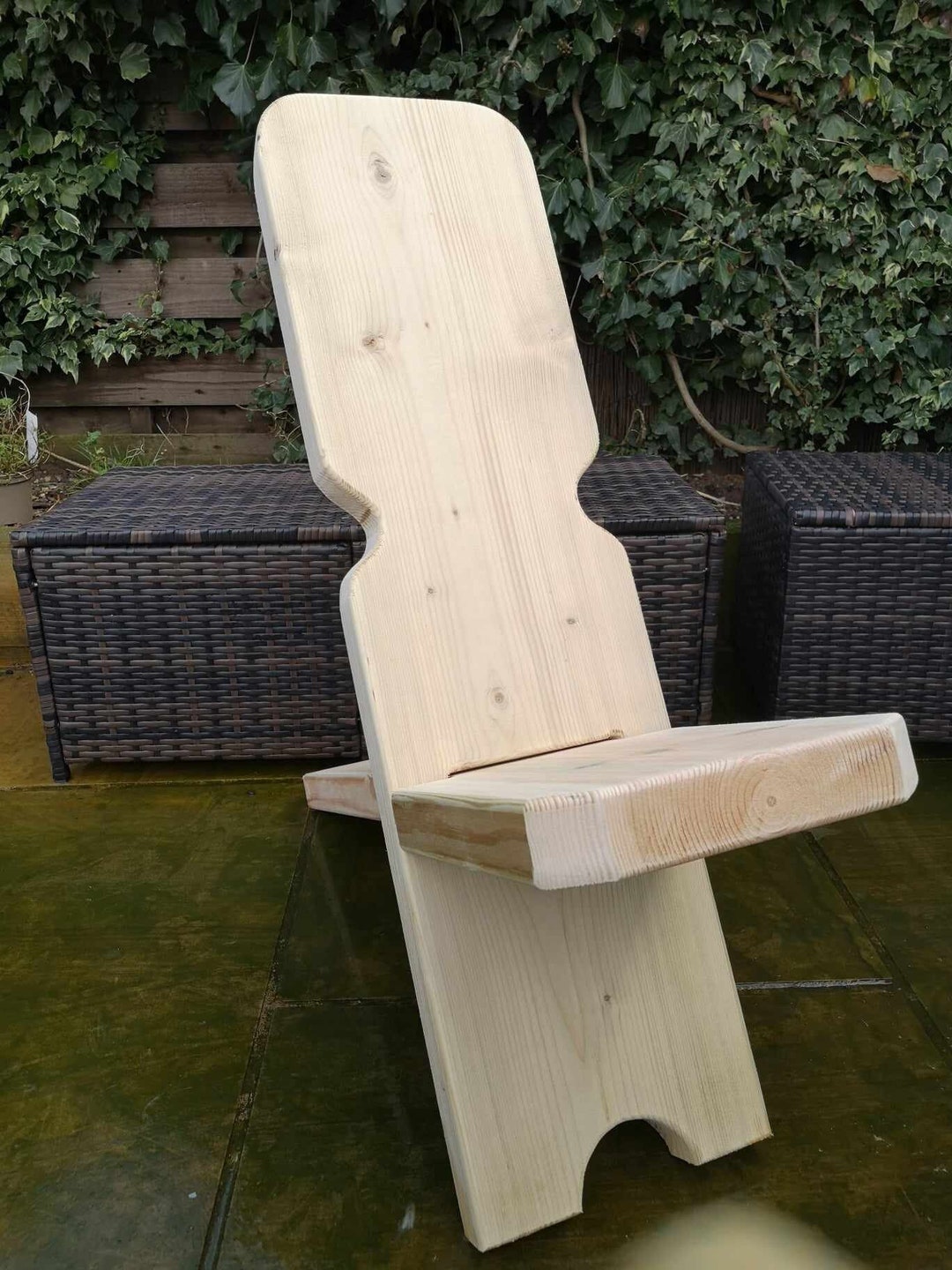 Viking Stargazer Foldaway Stool MADE TO ORDER Pagan Nordic Medieval ...