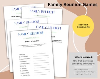 Family Reunion Riddles Family Reunion Riddle Me This Family Reunion ...