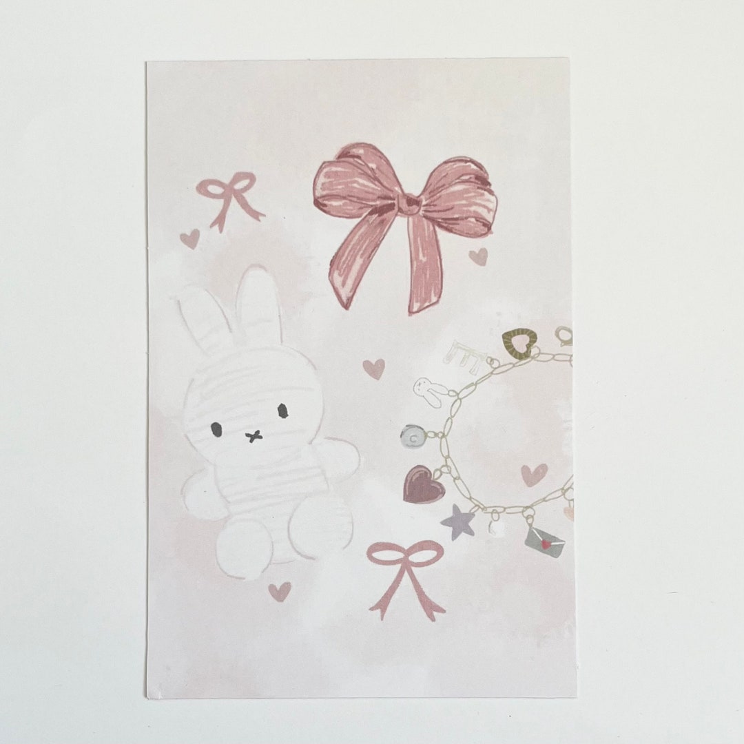 Miffy Bow Print - Etsy