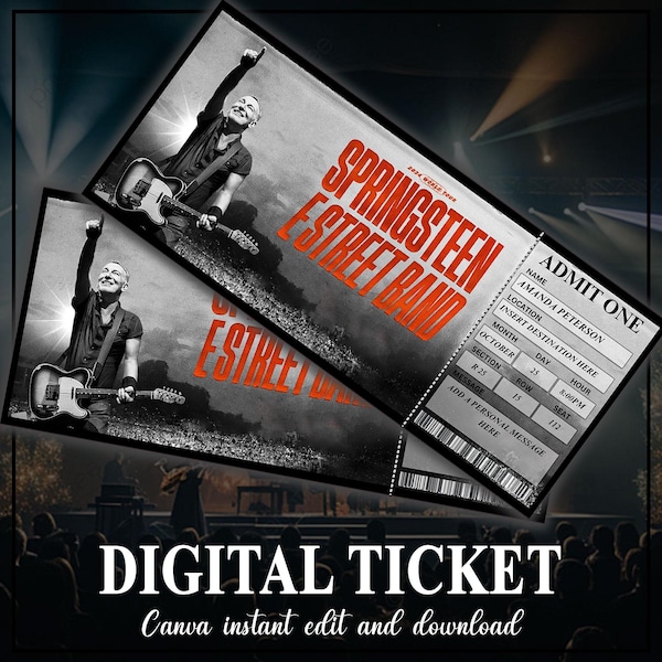 Bruce Springsteen - Etsy