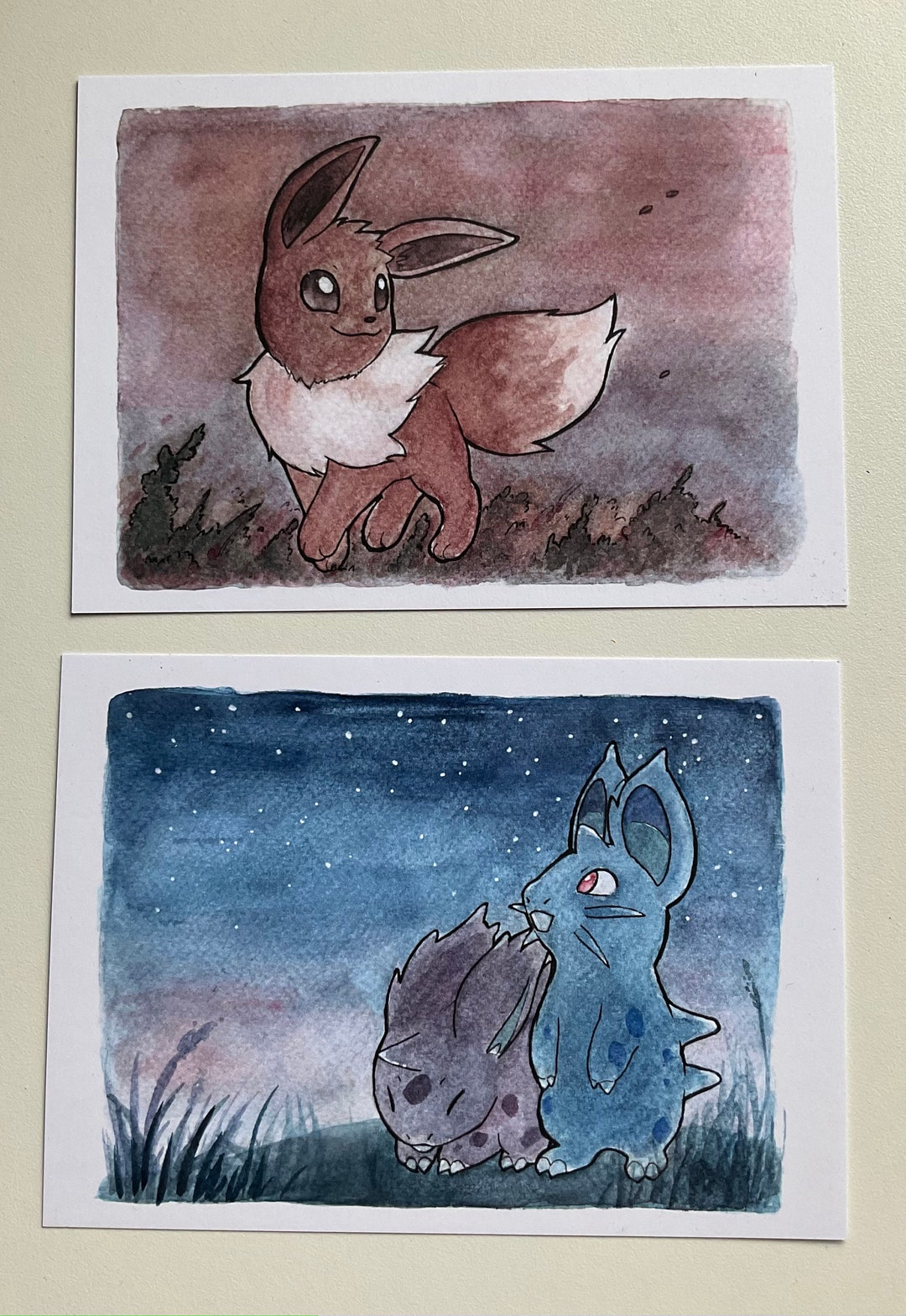 Pokemon Postcards - Etsy