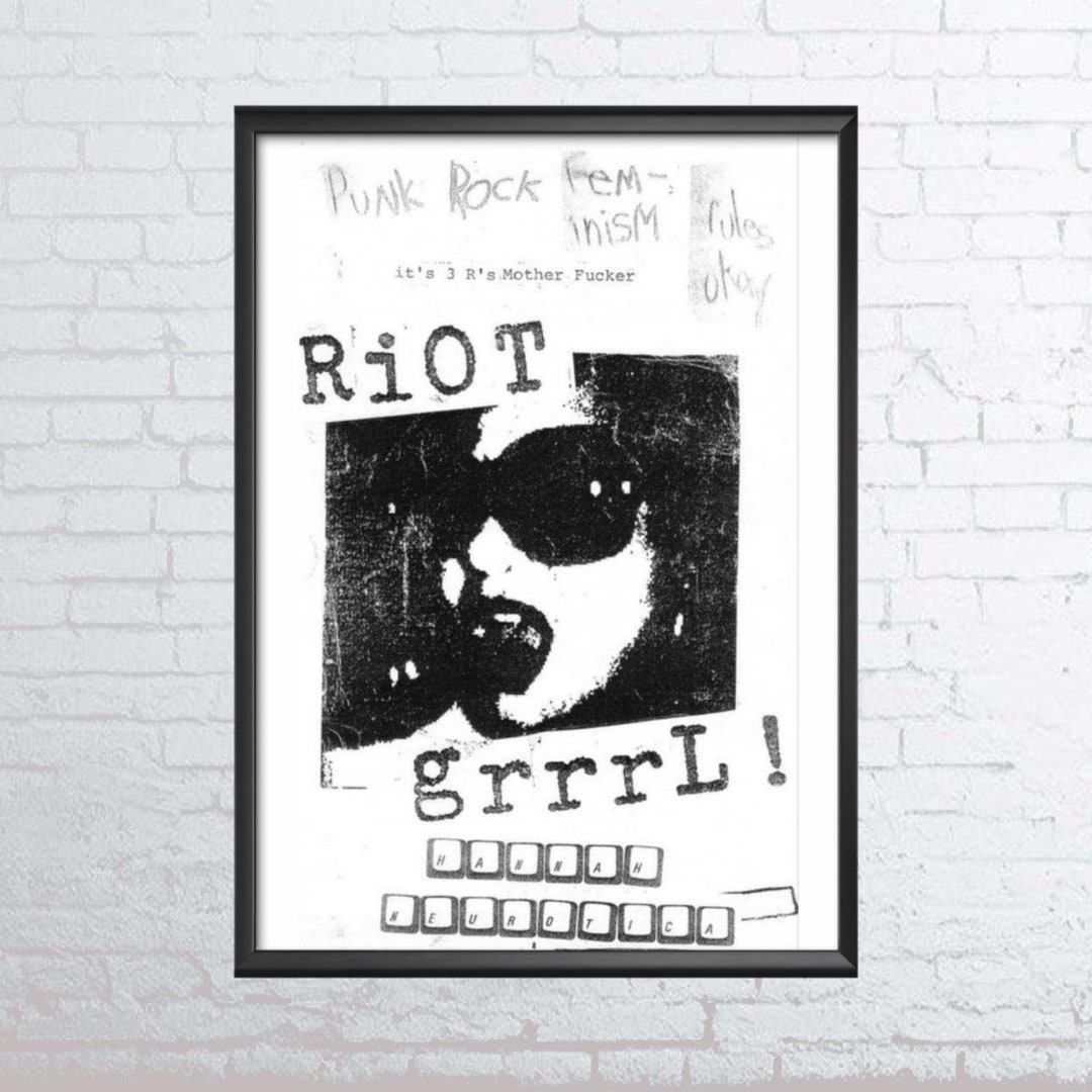 Riot Grrrl A3 Poster - Etsy