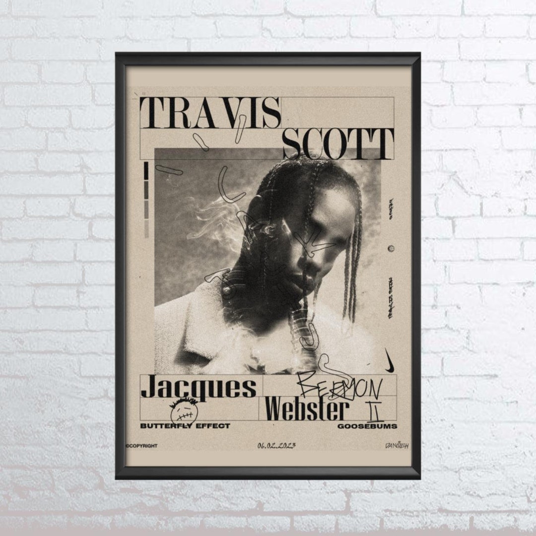 Travis Scott: A3 Poster - Etsy