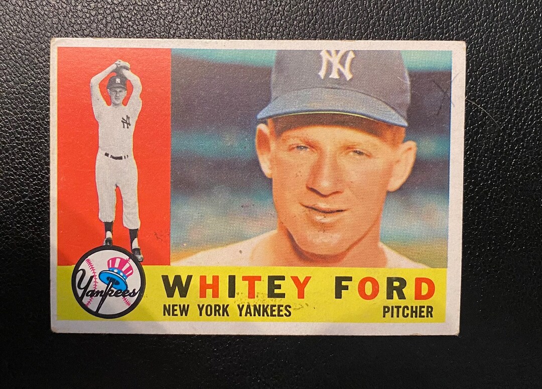 1960 Topps Whitey Ford - Etsy Canada