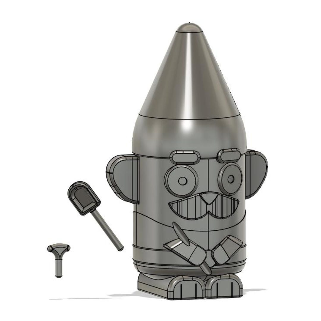 Bluey Hecuba & Gerald | STL File | 3D Printed | Kids | Art Project ...